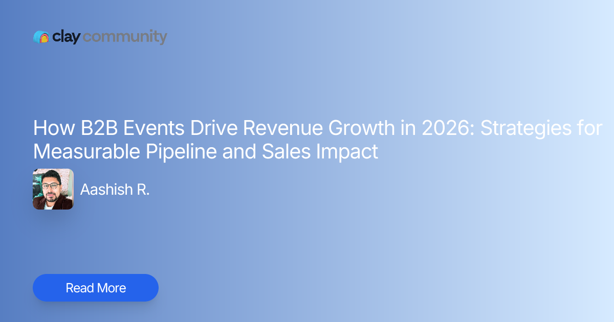 How B2B Events Drive Revenue Growth in 2026: Strategies for Measurable ...